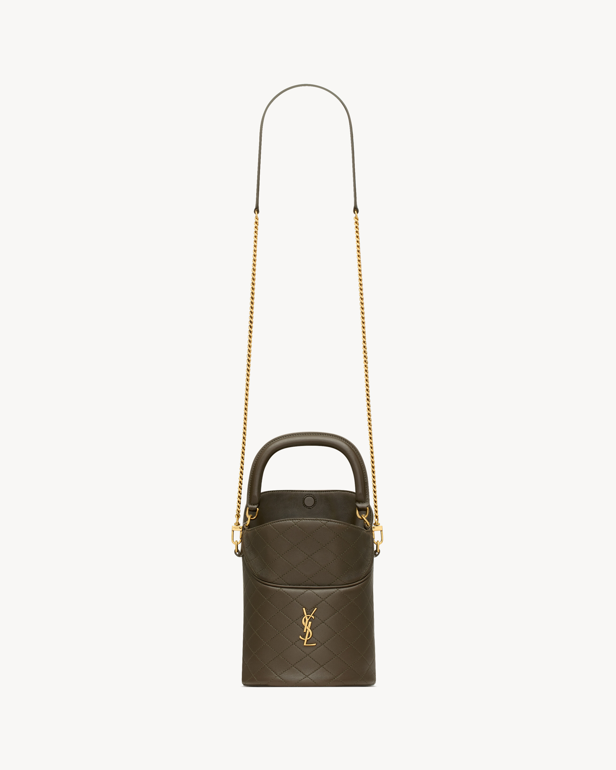 GABY Bucket Bag In Lambskin - YSL
