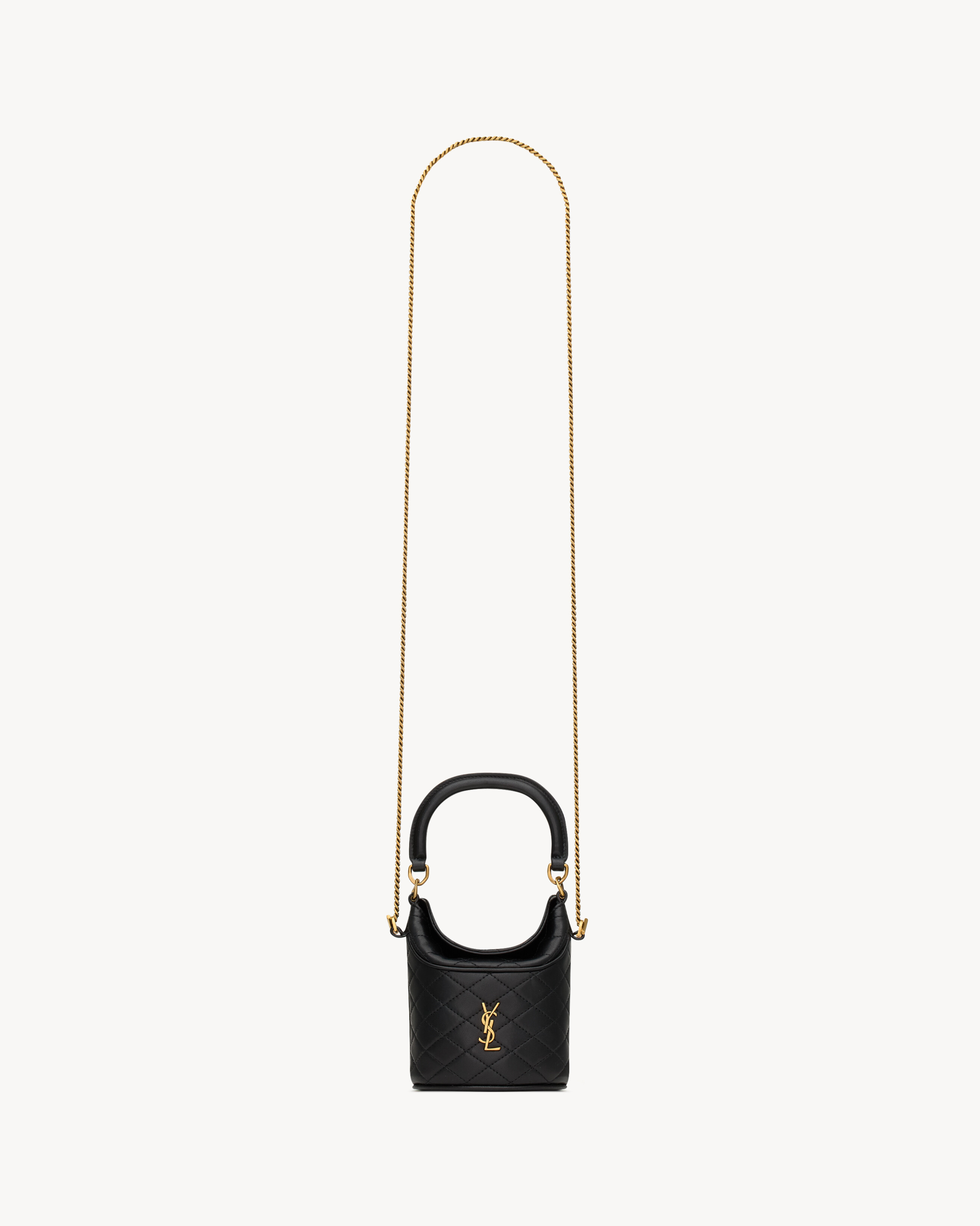 GABY Mini Bucket In Lambskin - Saint Laurent Official Online Store