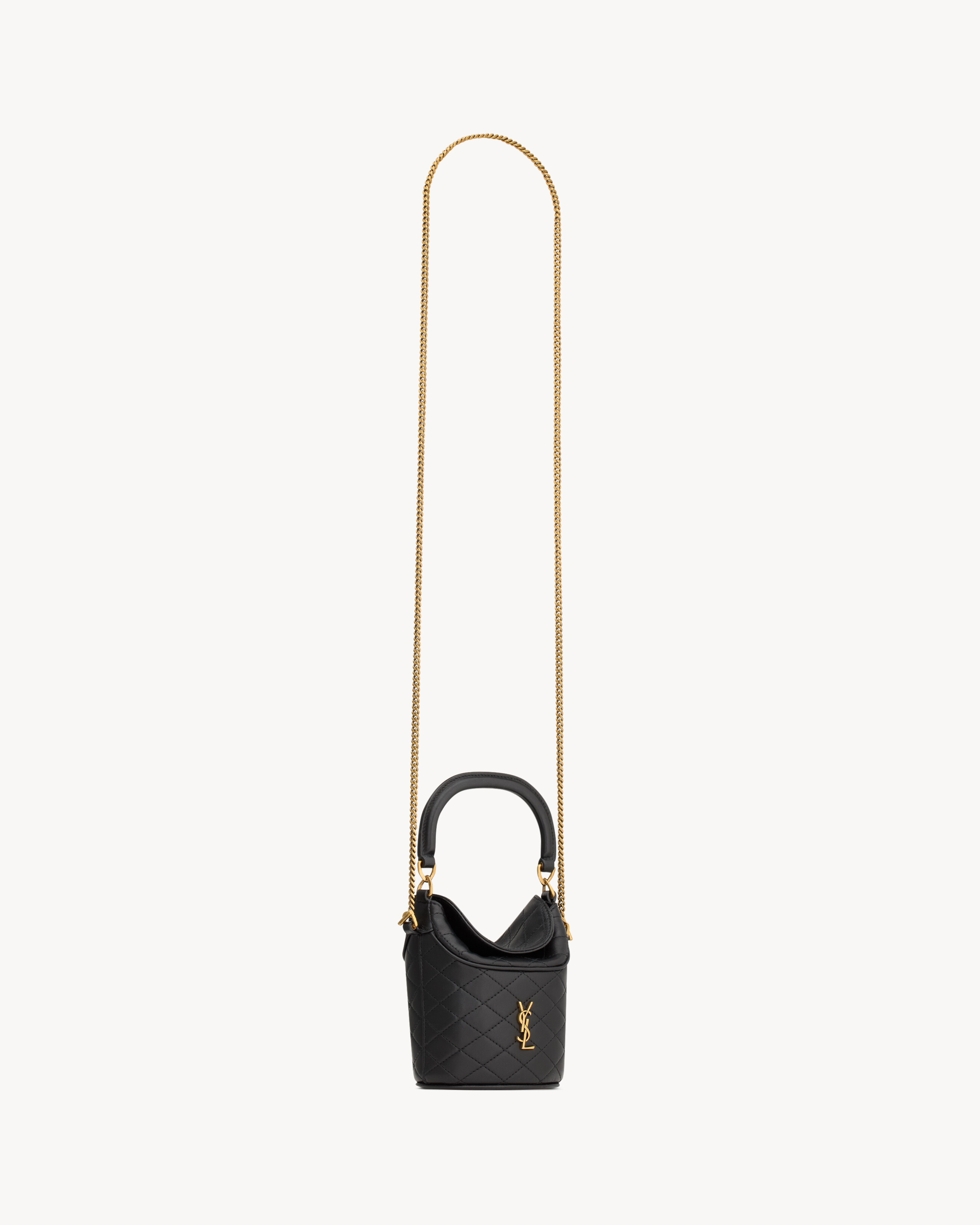 GABY Mini Bucket In Lambskin - Saint Laurent Official Online Store